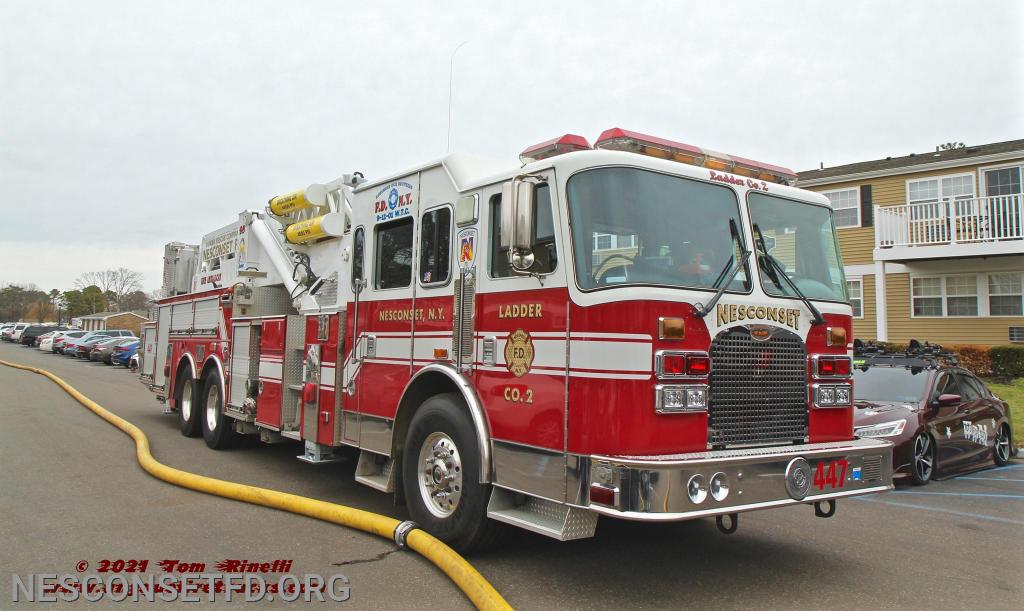 Nesconset Fire Department starts off the New Year by providing mutual ...